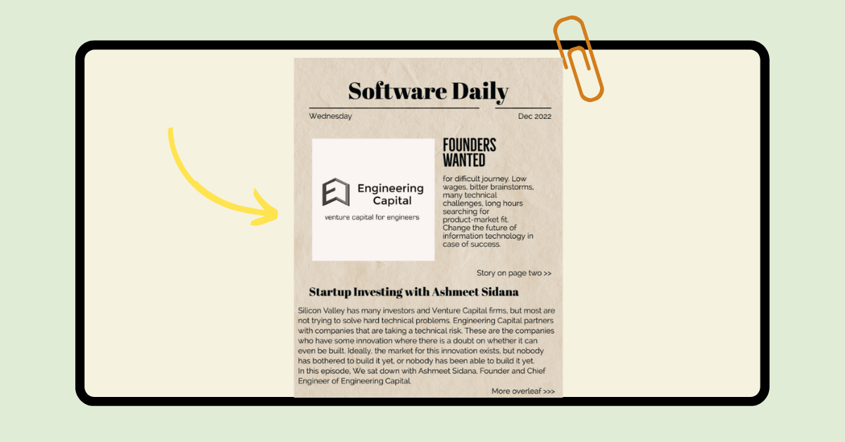 Startup Investing with Ashmeet Sidana - Software Engineering Daily