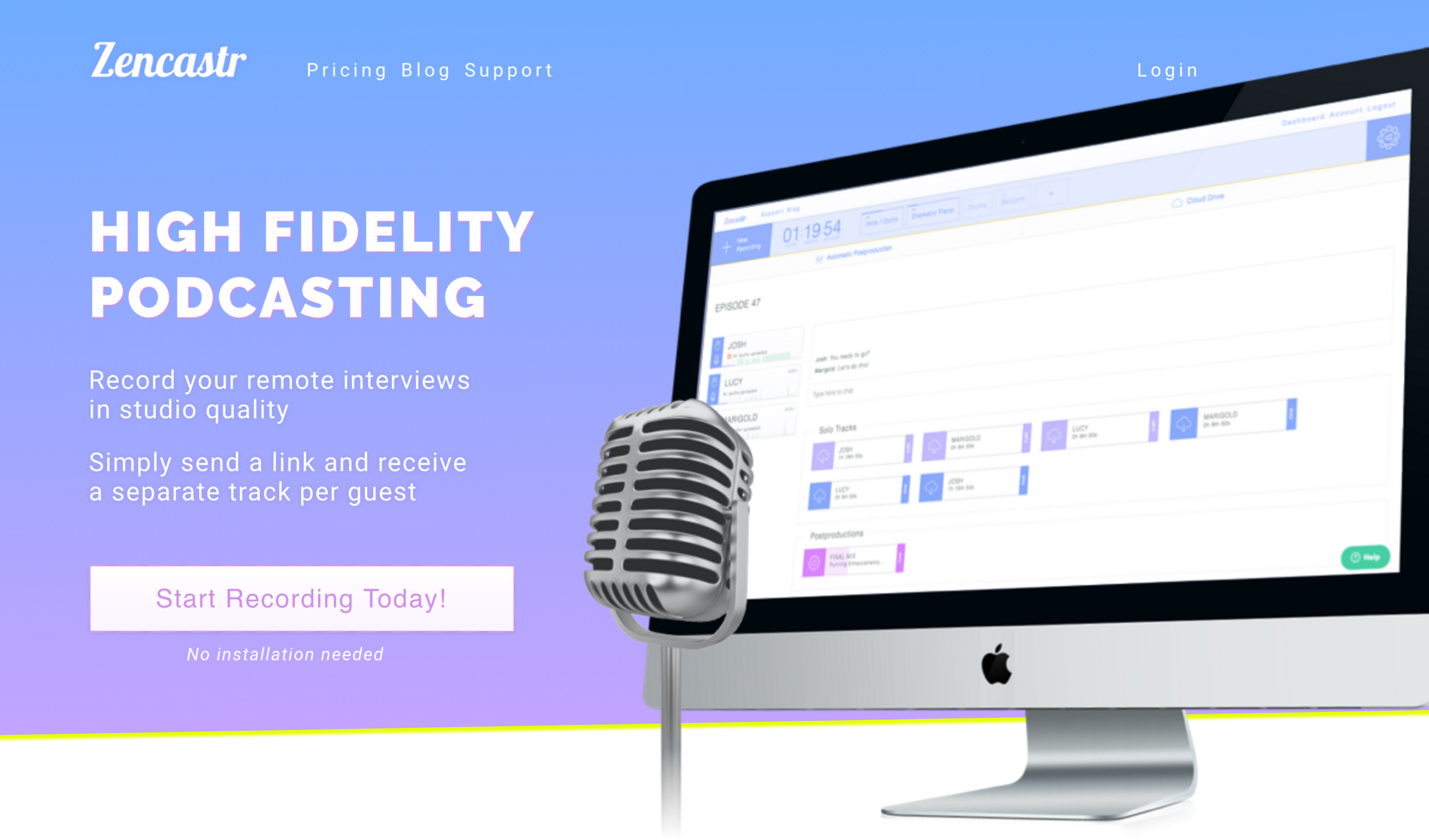 Zencastr with Josh Nielsen - Software Engineering Daily