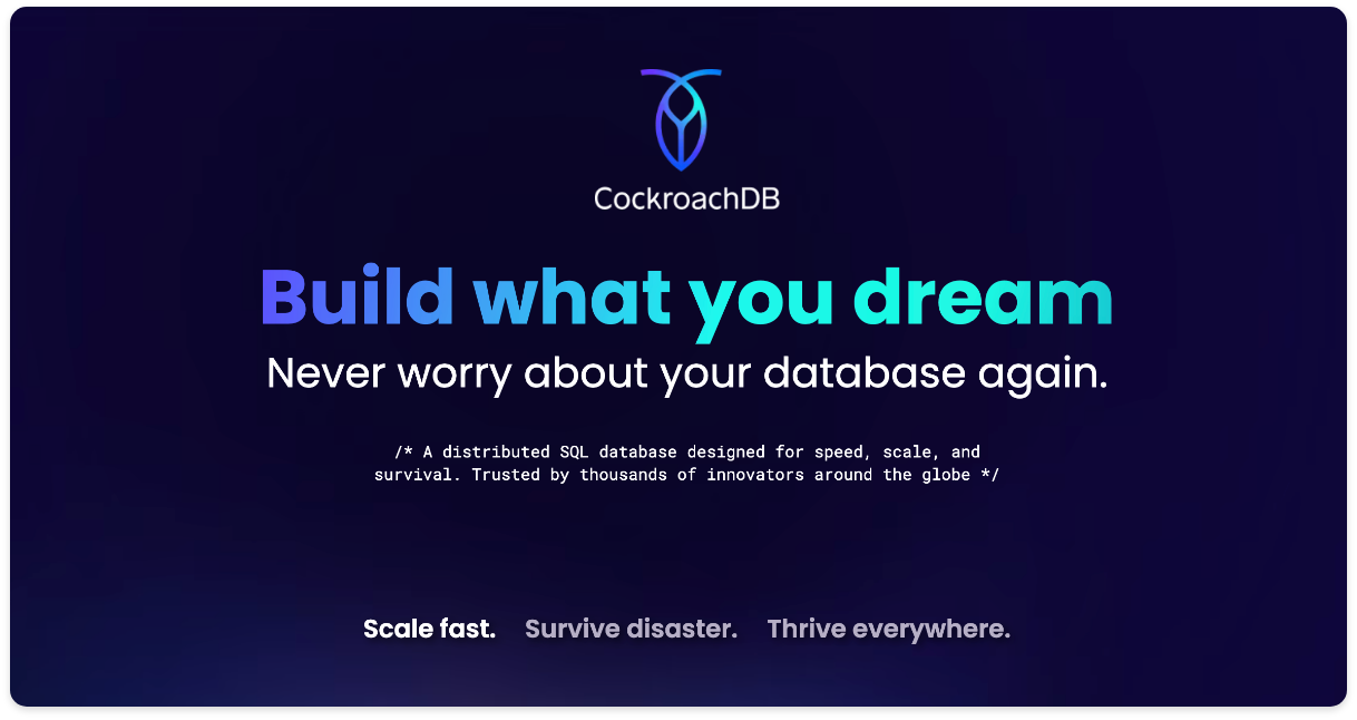 Cockroachdb Distributed Databases And Containerization With Spencer 6969